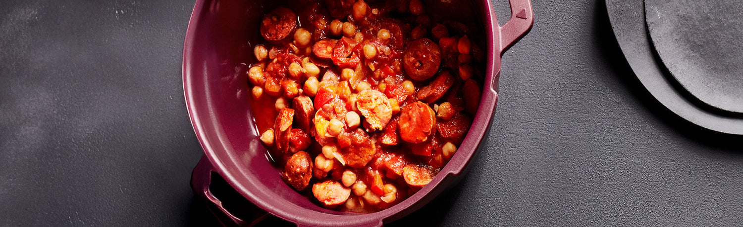 Chickpea & Chorizo Casserole – Tupperware Brand