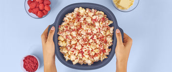 White Chocolate & Raspberry Popcorn Recipe – Tupperware Brand