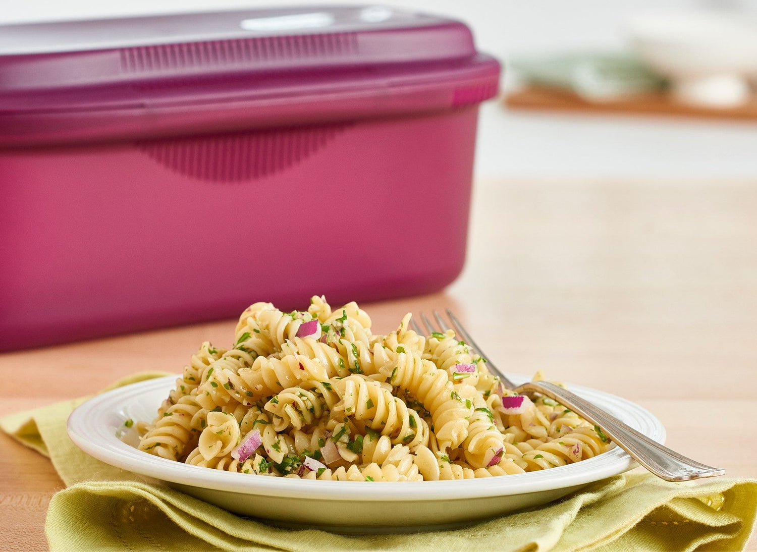 Spinach Pesto Pasta Recipe – Tupperware Brand