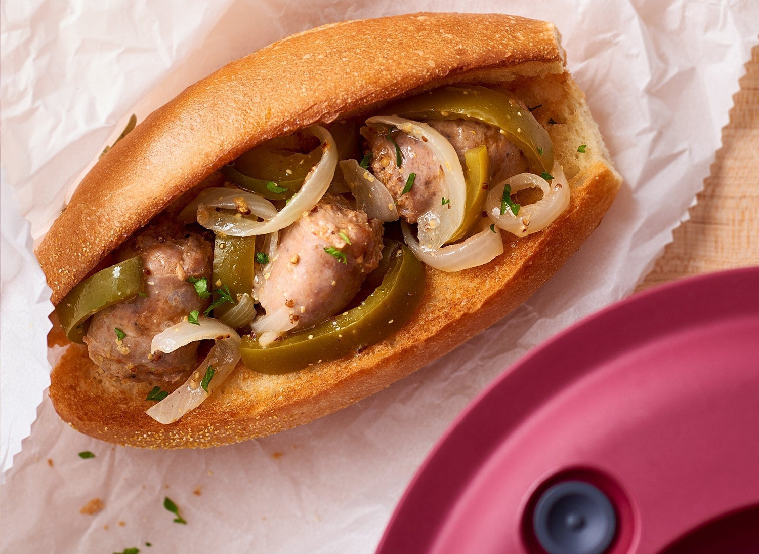 Mustard Ale Sausage & Peppers Recipe – Tupperware Brand