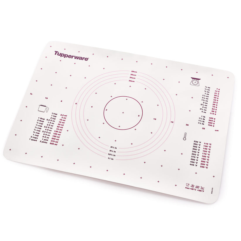 Tupperware® Pastry Sheet | Non-Slip Mat With Measuring Guides ...