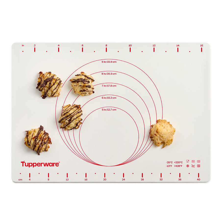 Tupperware® Silicone Wonder® Mat | Non-Stick Baking Mat & Pastry Sheet ...