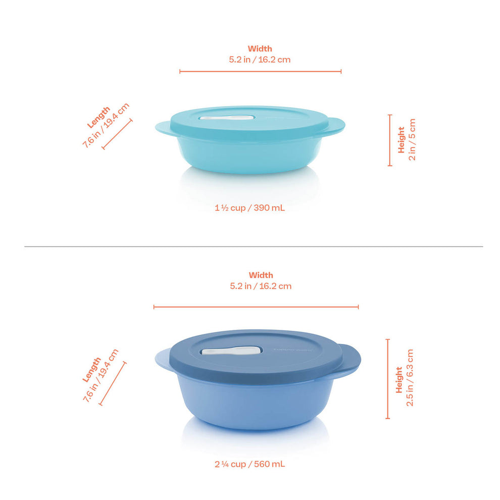 CrystalWave® PLUS | Round Set – Tupperware Brand