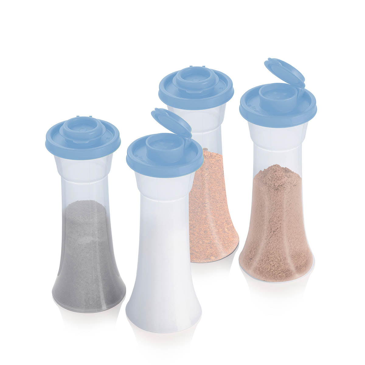 Hourglass Salt and Pepper Shakers | Large Set of 4 – Tupperware Brand