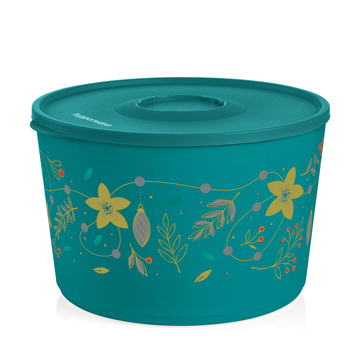 Tazón de Servir Diseño Festivo | 28 tazas / 6.6 L | Almacenamiento de ...