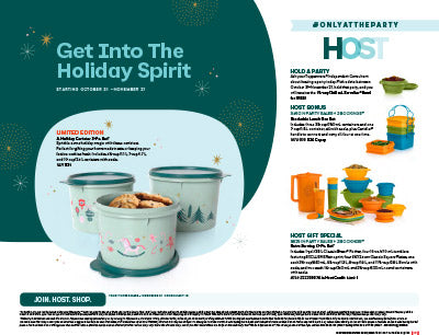 Catalog and Monthly Flyer – Tupperware US