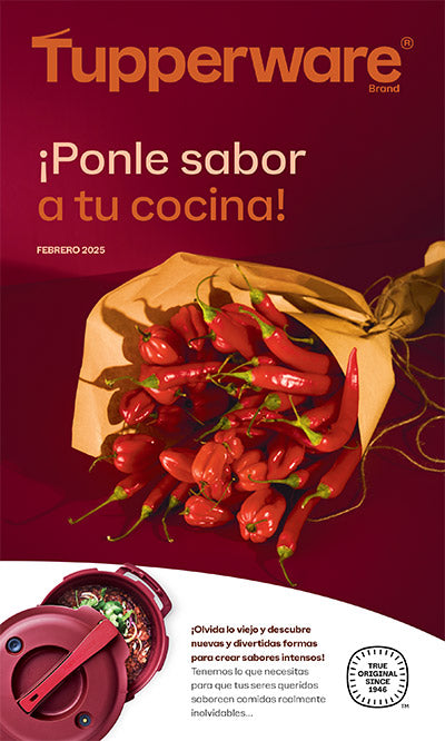 Catálogo y folleto mensual – Tupperware US