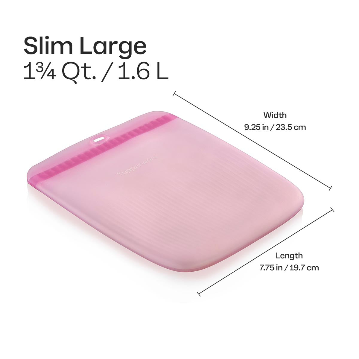 Ultimate Silicone Slim Bag | Large – Tupperware Brand