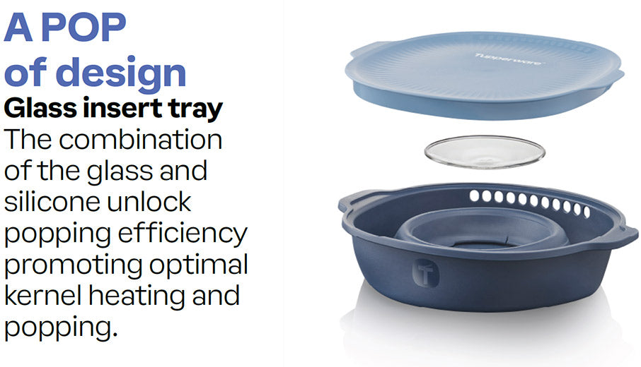 Tupperware® WOW Pop Microwave Popcorn Maker – Tupperware Brand