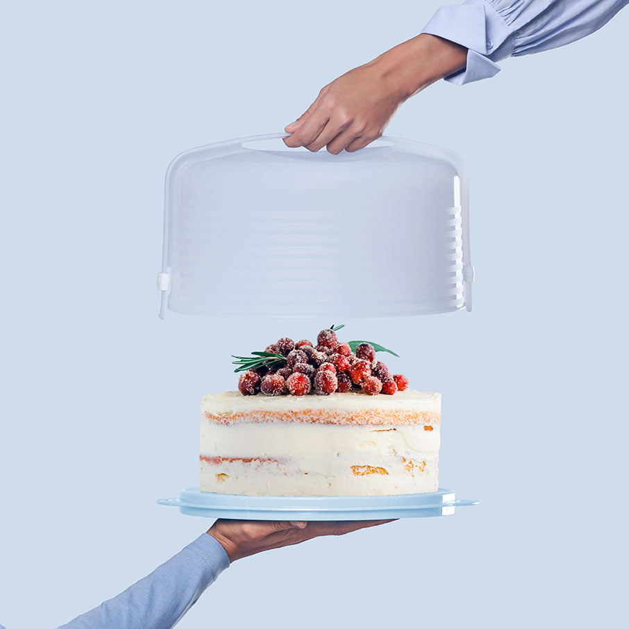 Silicone Bundt Form with Round Cake Taker – Tupperware Brand