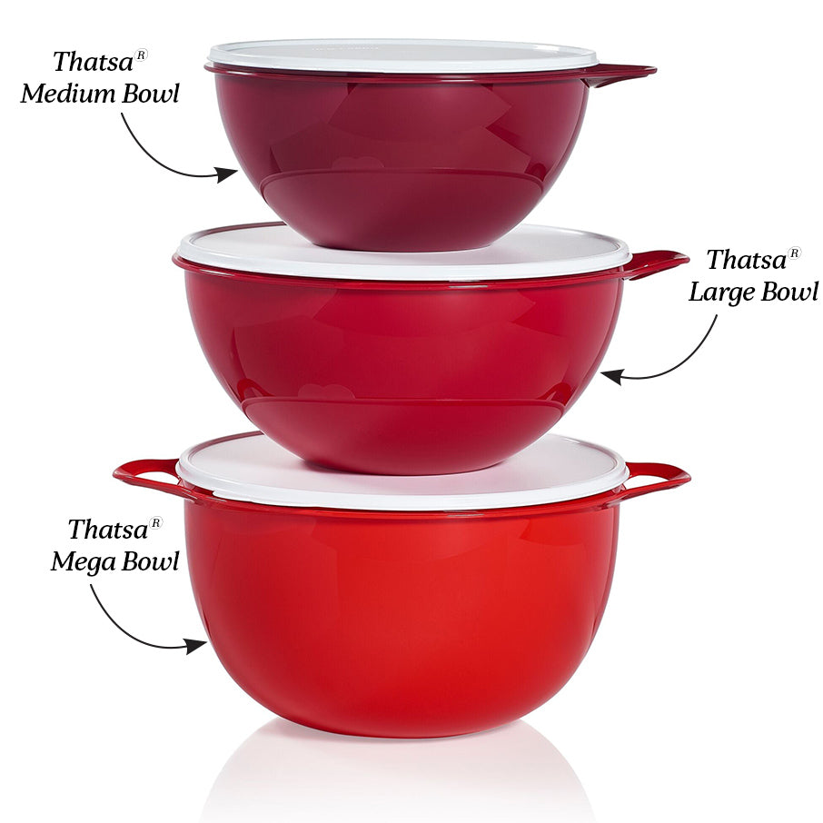 Tupperware Thatsa® Bowl | Airtight, Leakproof, Mixing Bowl, 32-cups ...