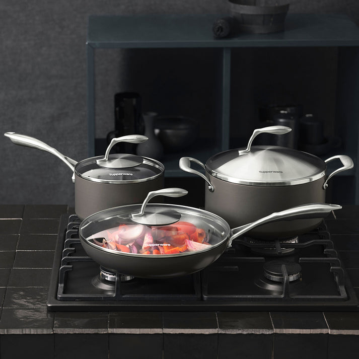 Chef Series II 2.6-Qt./2.5 L Saucepan with Glass Cover – Tupperware US