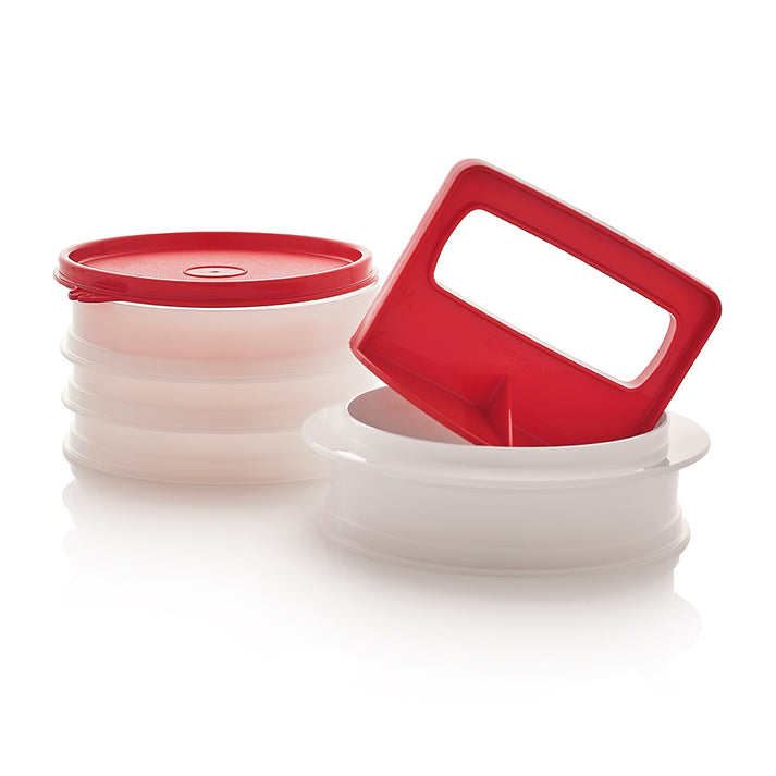 Hamburger Press & Keepers Set – Tupperware Brand